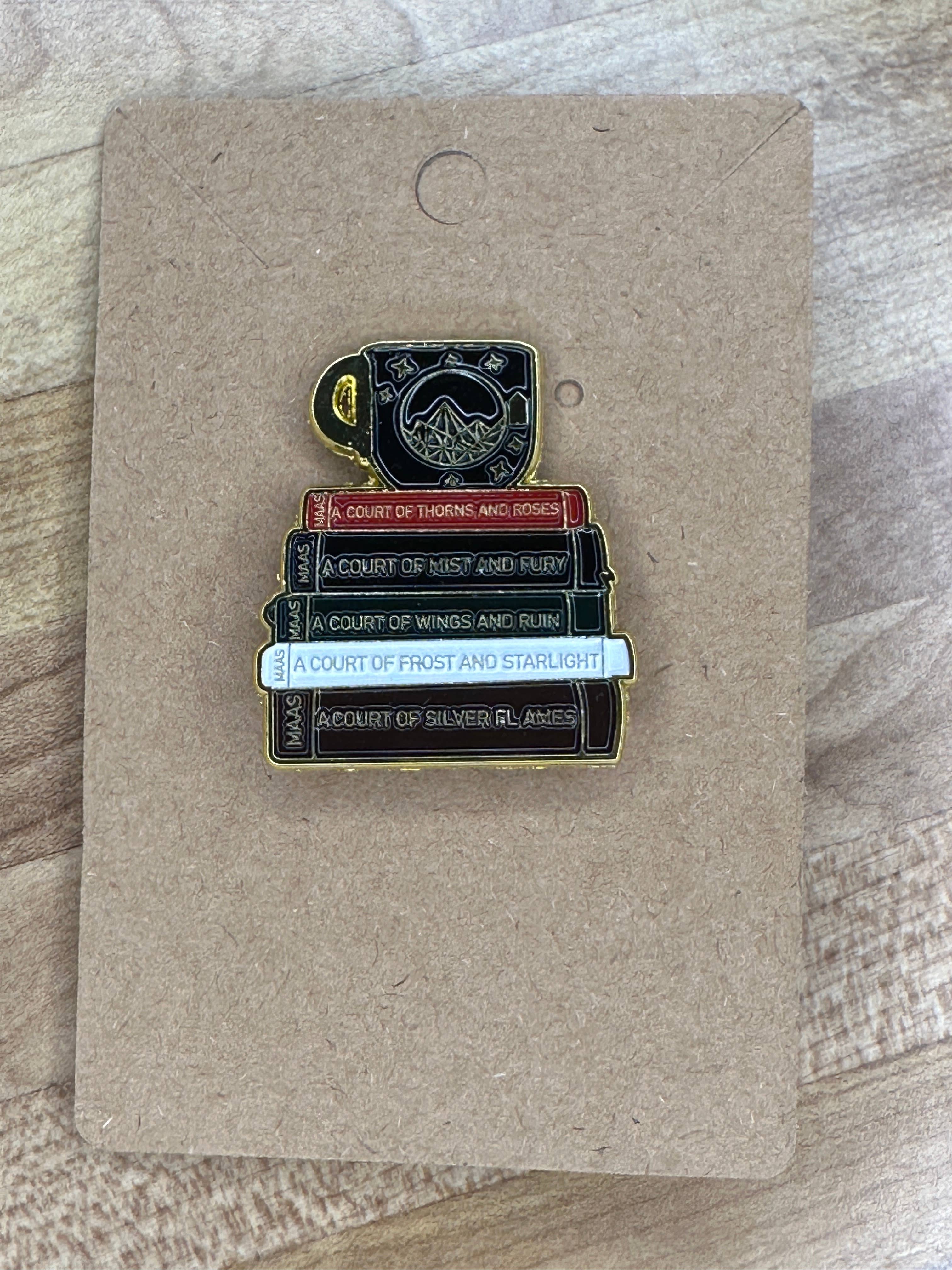 ACOTAR Book Stack Enamel Pin – Love Affair Bookstore